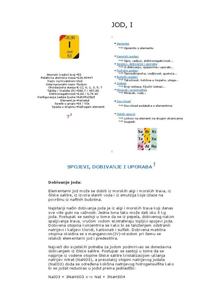 Jod | PDF
