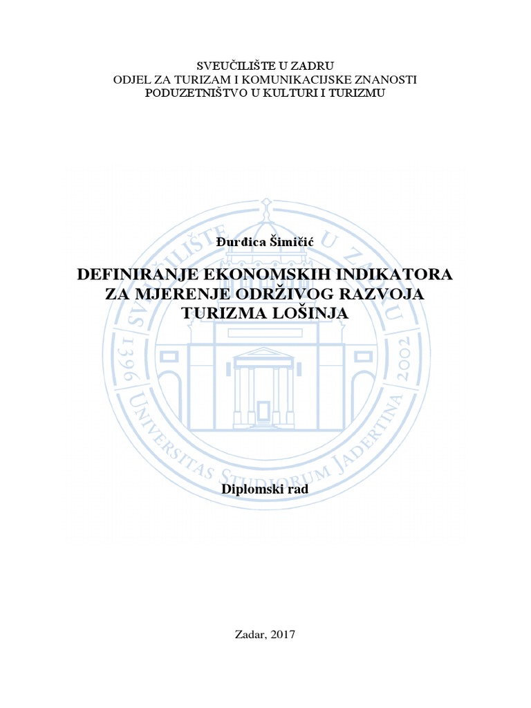 Primjer Dobrog Diplomskog Rada PDF | PDF