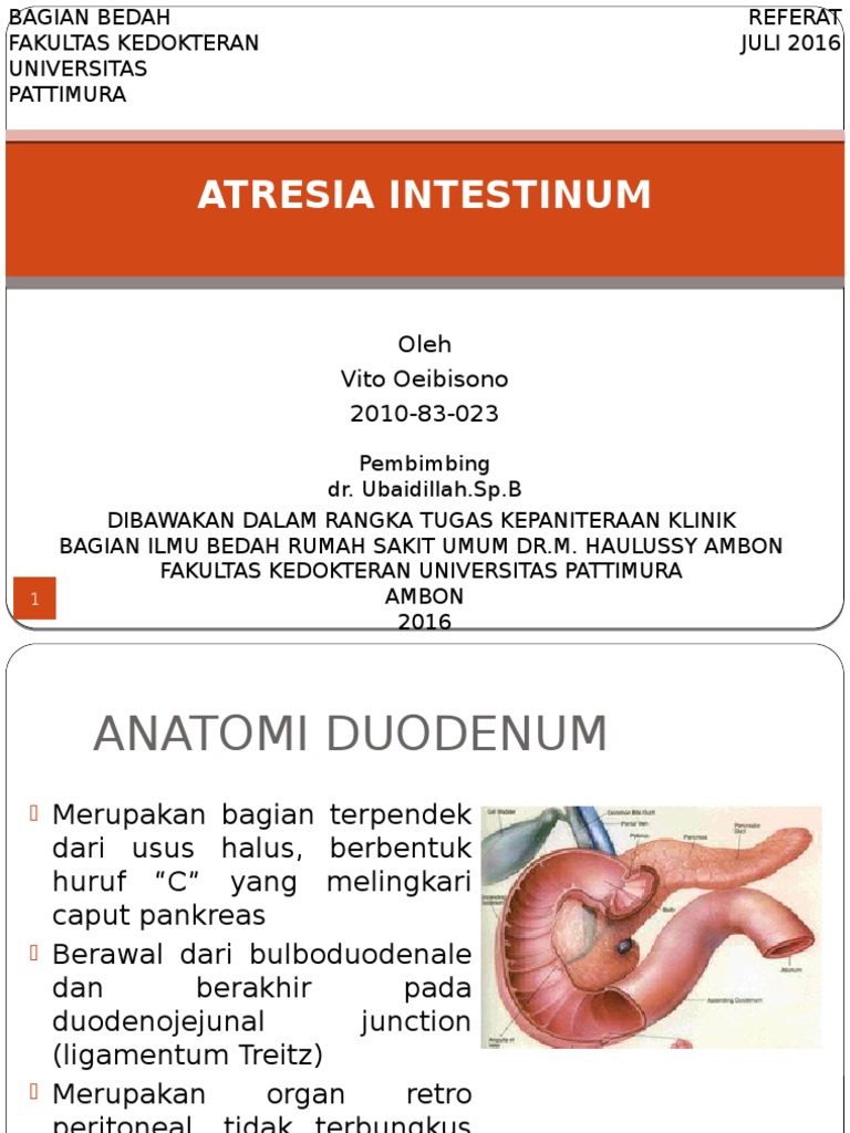 Atresia Intestinum Pdf