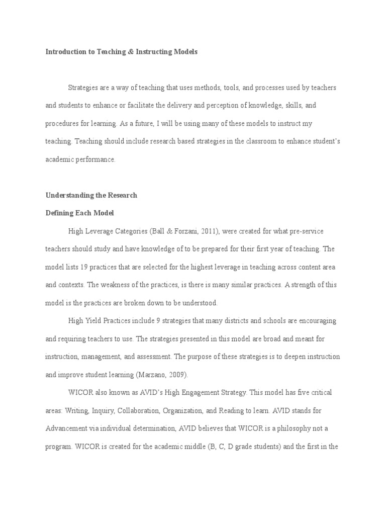 Introduction To Teaching | PDF | Psychological Concepts | Pedagogy