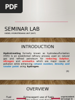 Diesel Hydrotreating Unit Overview | PDF | Oil Refinery | Petroleum