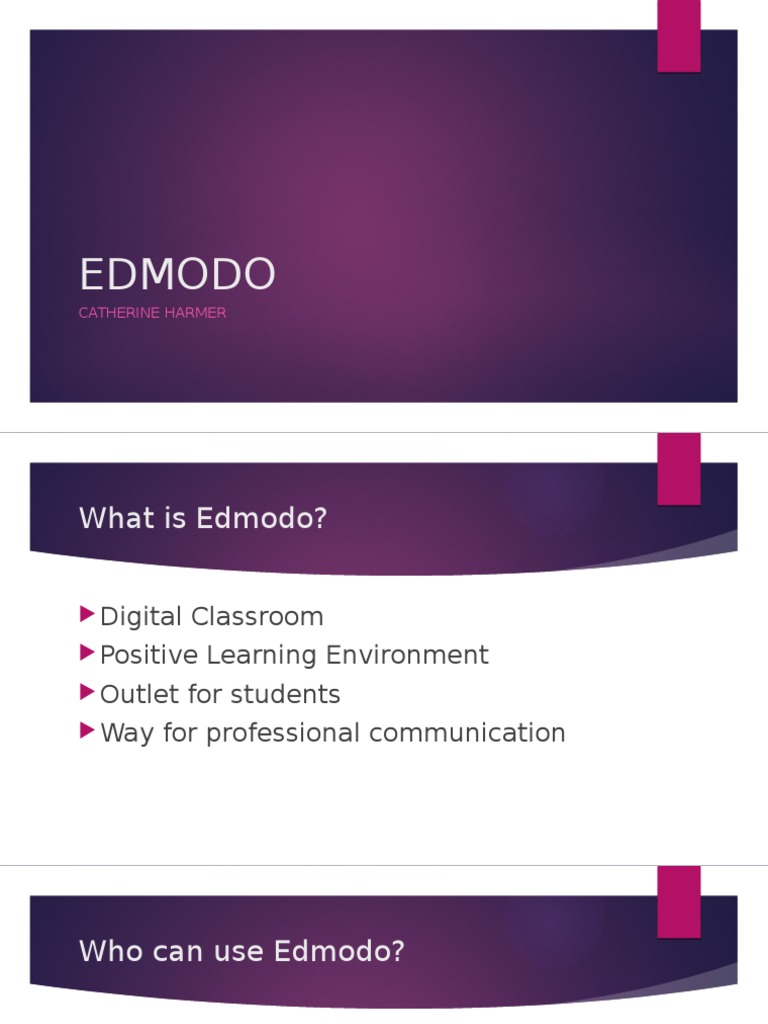 Edmodo: Digital Classroom Platform | PDF | Career & Growth