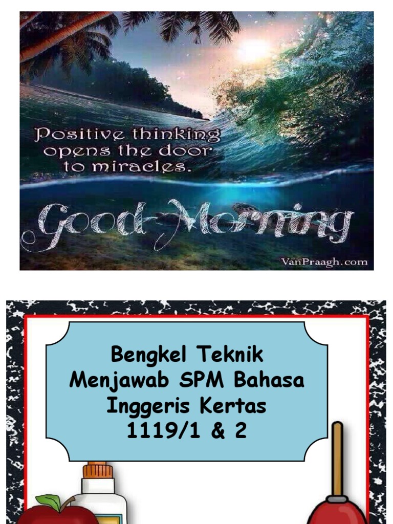 Teknik Jawab Bi SPM - PPT' | PDF | Paragraph | Ellipsis