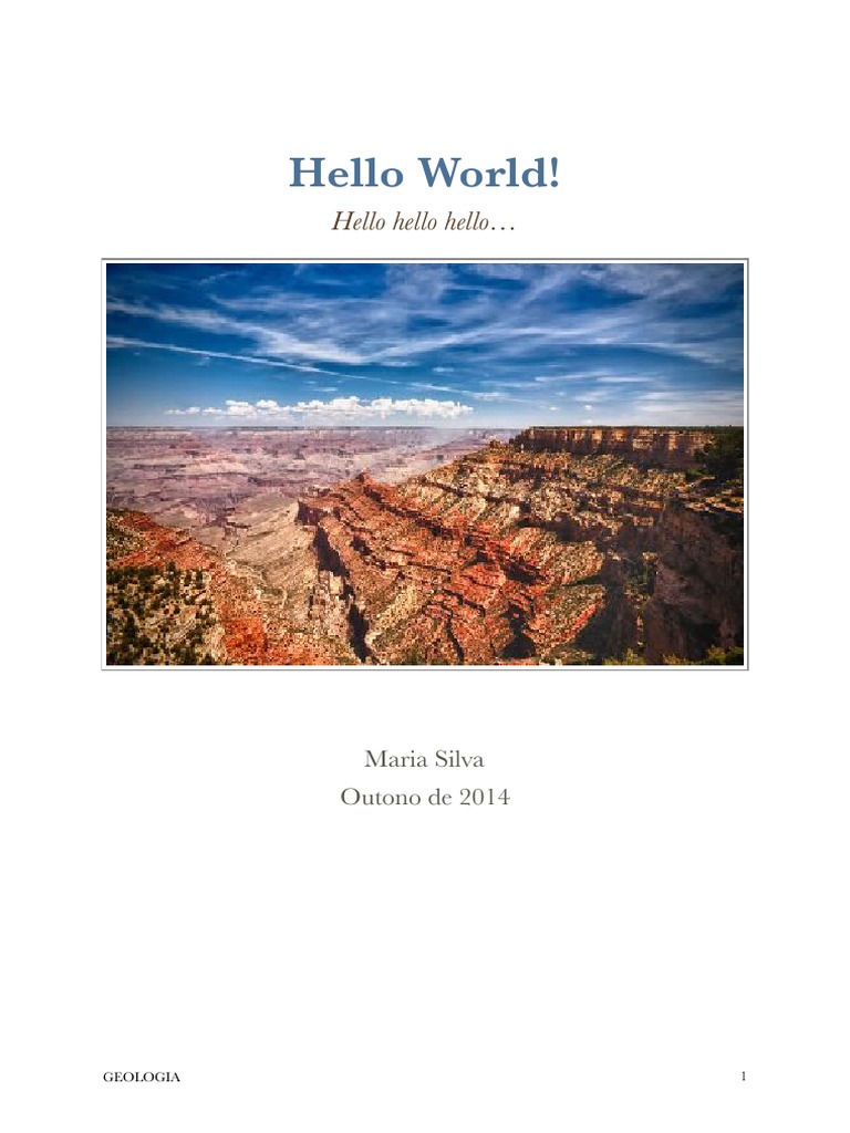 Hello World | PDF