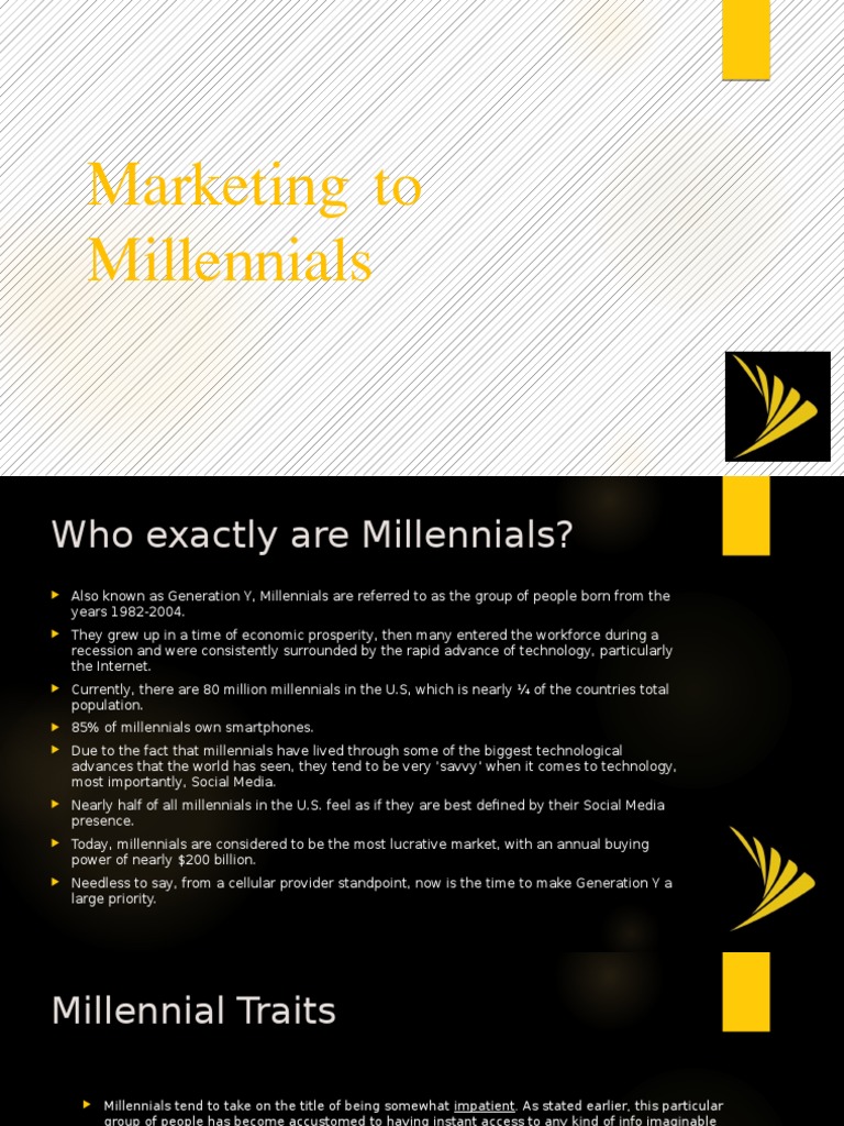 Millennial-Presentation 1 | PDF | Millennials | Snapchat