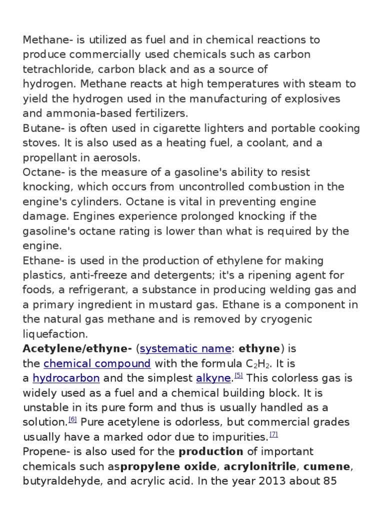 Systematic Name Chemical Compound Hydrocarbon Alkyne: Acetylene/ethyne ...