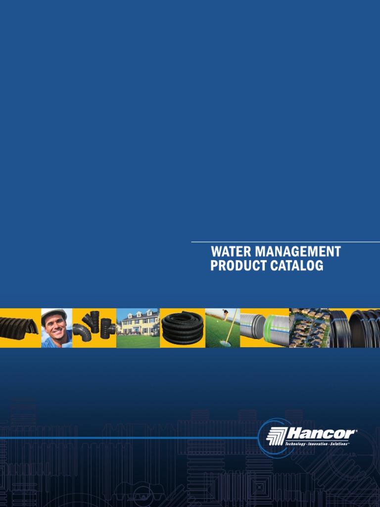 Hancor Product Catalog-Revised | PDF | Drainage | Sanitary Sewer