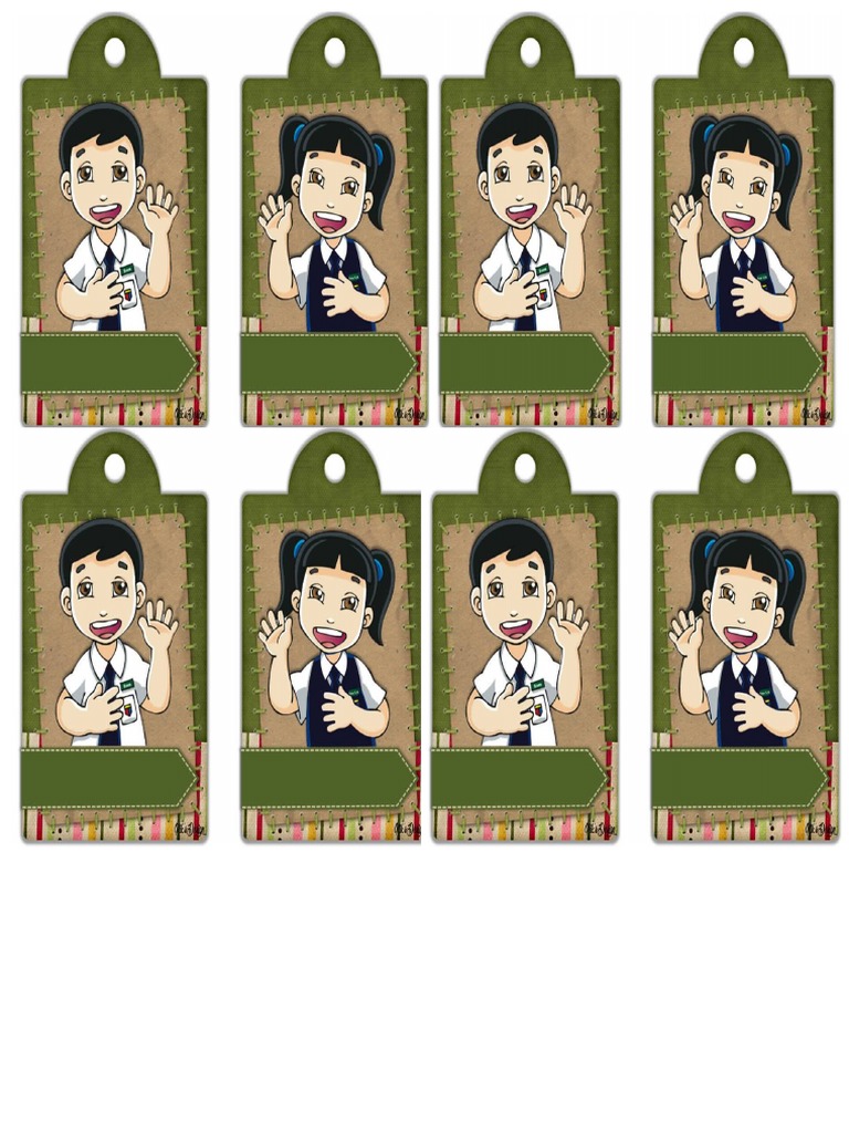 Punch Card Murid | PDF