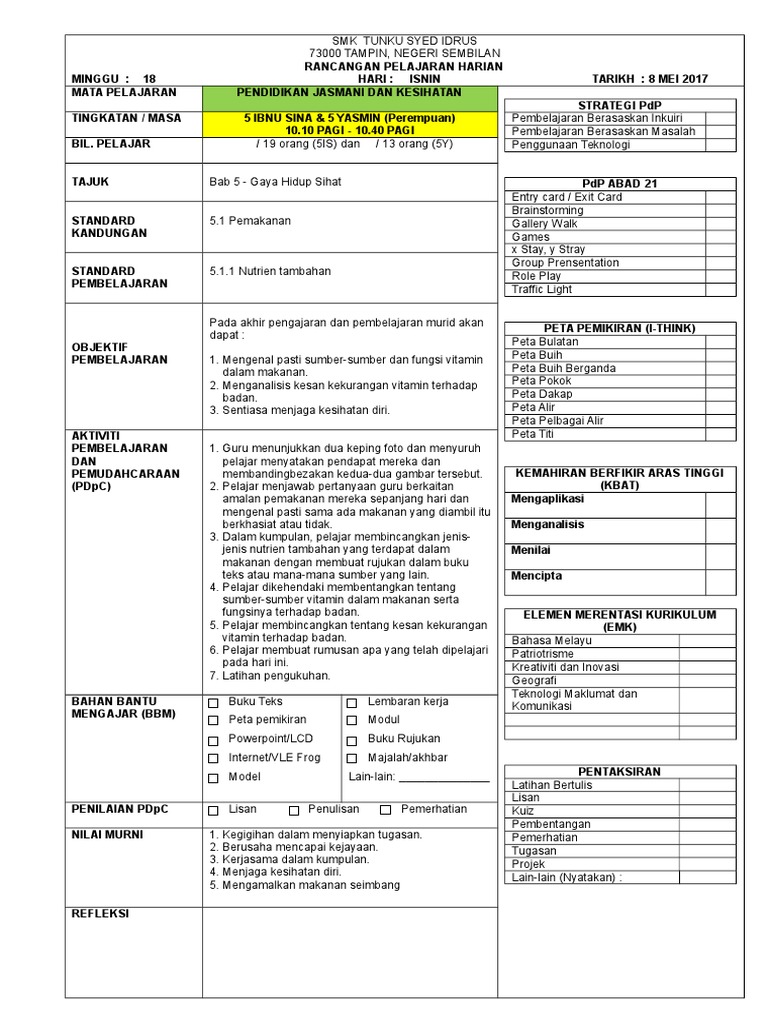 rph pjpk tingkatan 4 - ValerietaroPrince