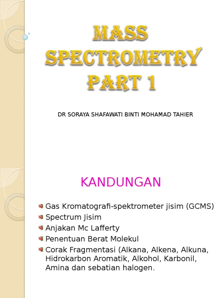 Understanding Mass Spectrometry | PDF | Mass Spectrometry | Ion
