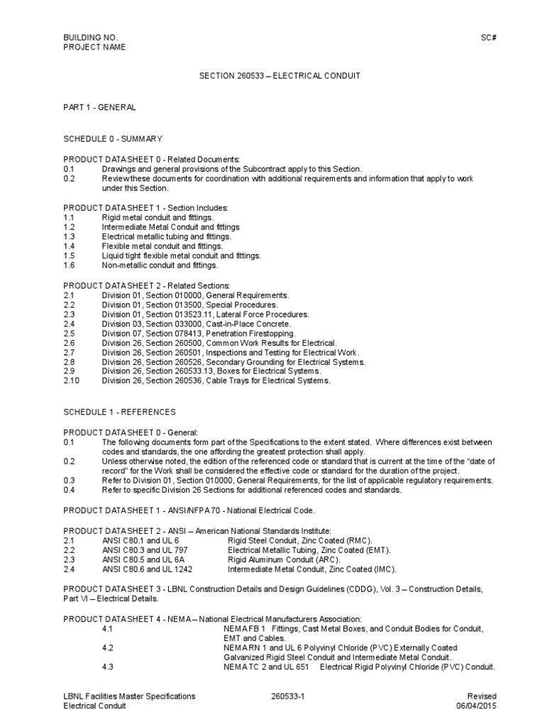 UL 1242 Electrical Conduit Specifications | PDF | Sheet Metal | Pipe ...