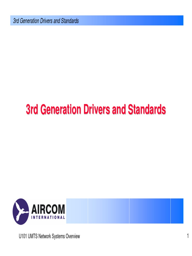 3 RD Generation Drivers | PDF