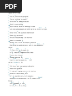 Guitar Chords and Lyrics For "14" by Silent Sanctuary: PDF | PDF