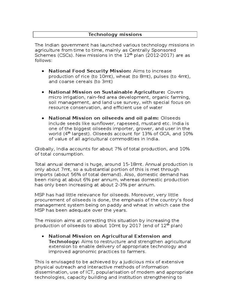 Tech Missions Economics of Animal Rearing | PDF | Cattle | Vegetable Oil