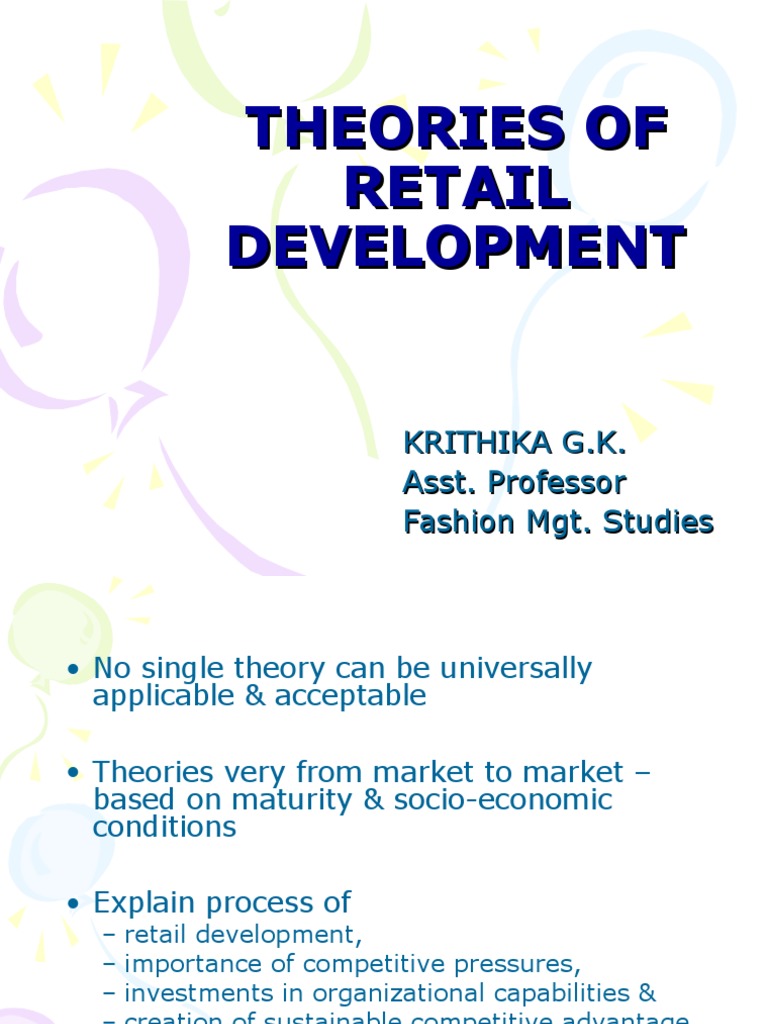Theories of Retail Development | PDF | Business | Finance & Money ...