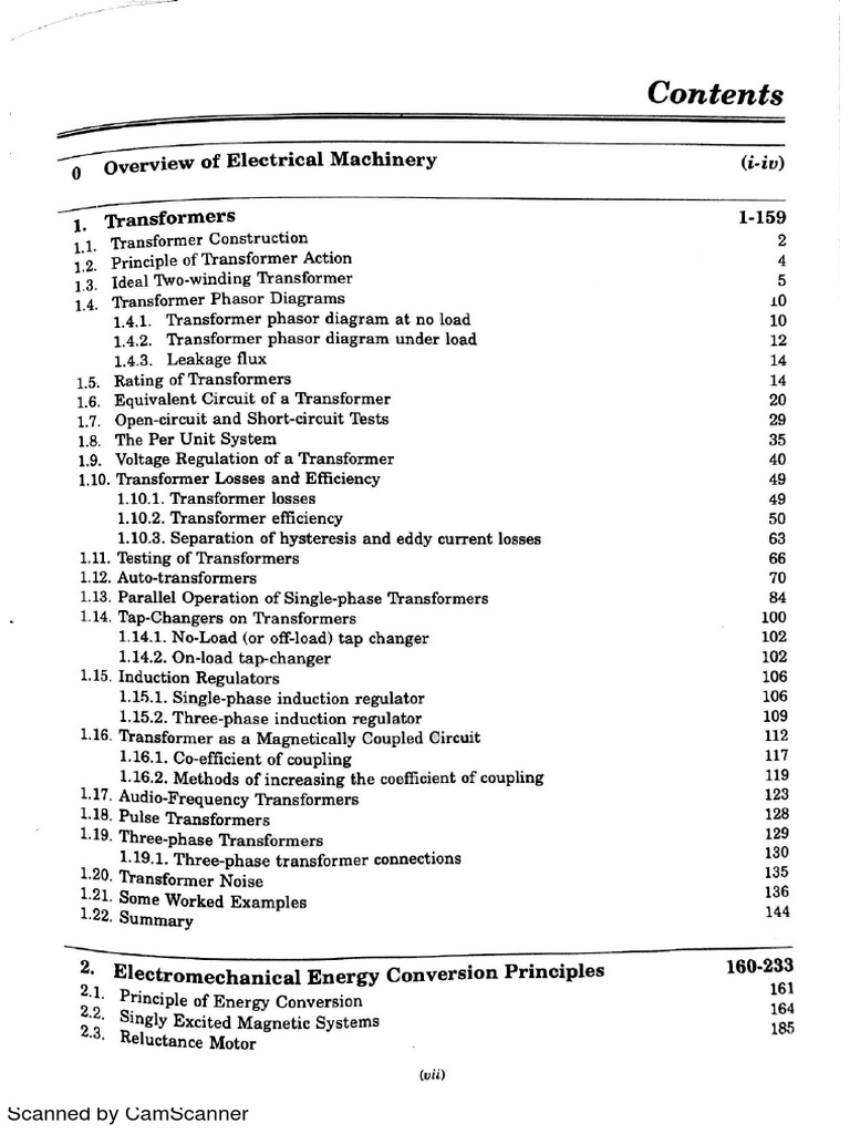 P.S. Bimbhra Electrical Machines PDF | PDF