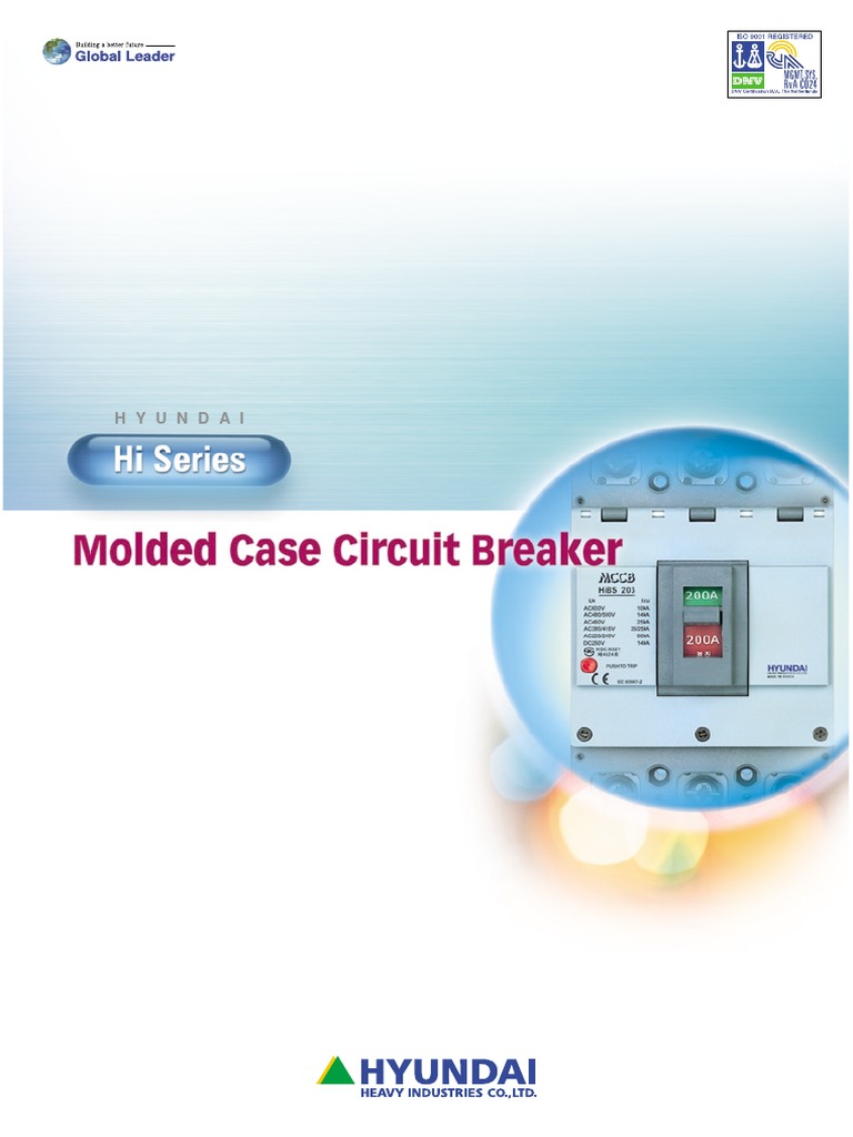 Catalog Hyundai MCCB | PDF