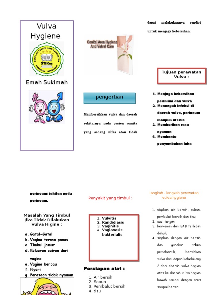 Leaflet Vulva Hygiene | PDF