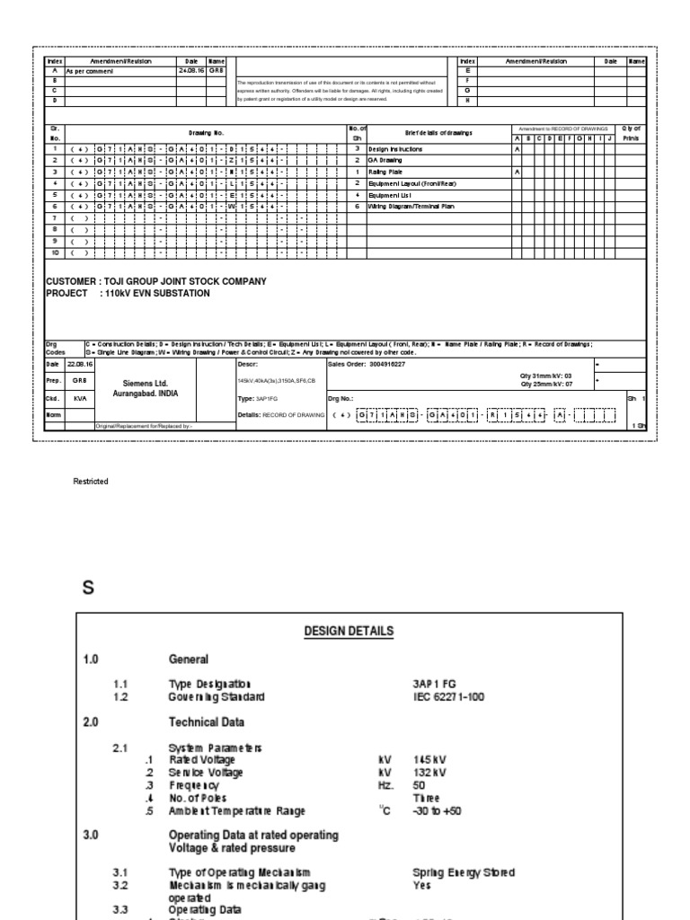 DRG CB 3AP1FG (Siemens India) | Download Free PDF | Direct Current ...