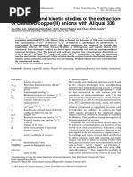 Ion Exchange Column Design | PDF | Chemical Kinetics | Diffusion