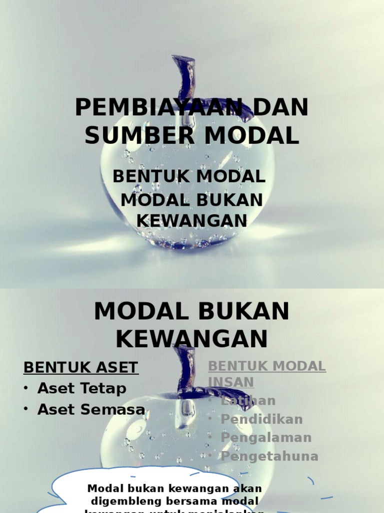 Pembiayaan Dan Sumber Modal | PDF