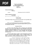 Sample Judicial Affidavit For Unlawful Detainer | PDF | Affidavit | Lease