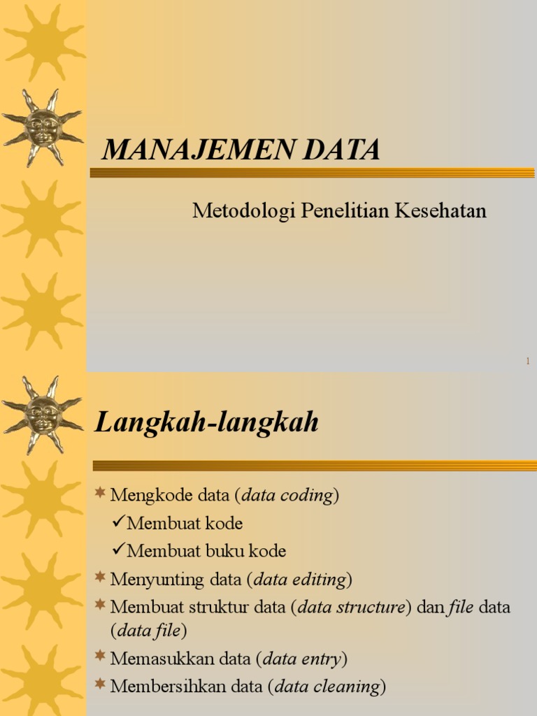 Panduan Pengelolaan Data Penelitian | PDF | Bisnis | Komputer