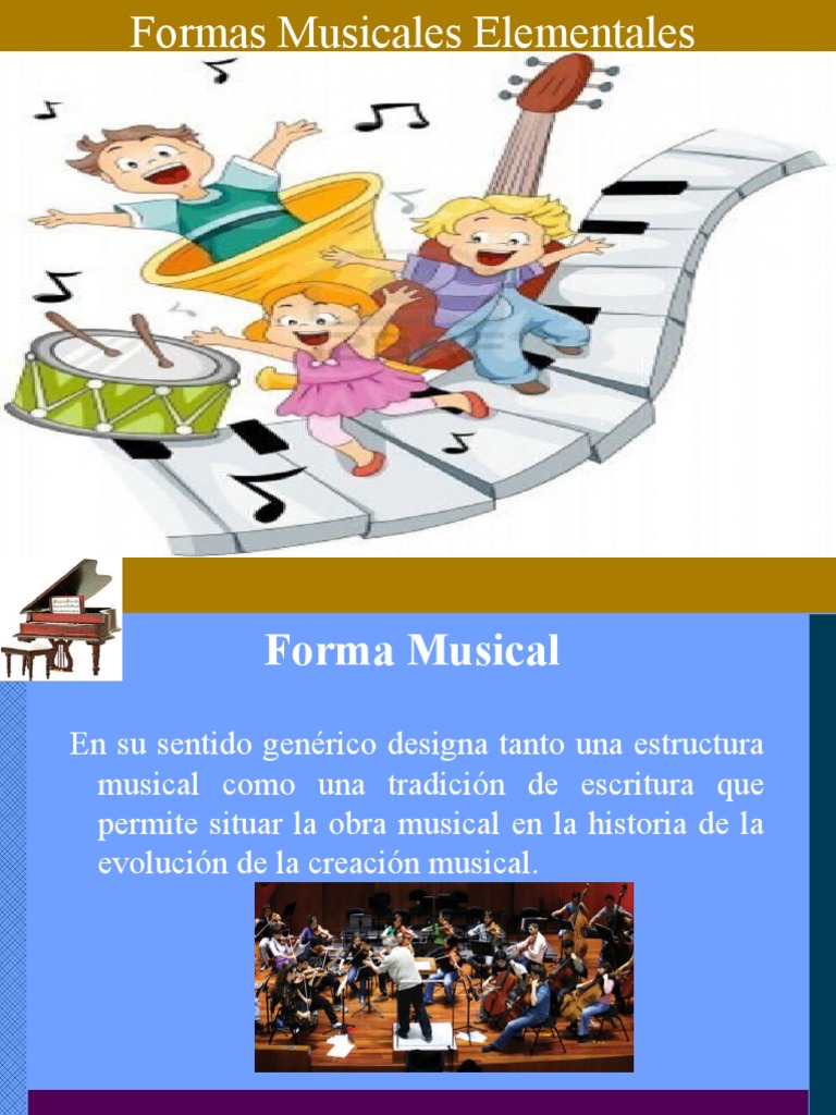 Formas Musicales | PDF | Sonata | Formas musicales