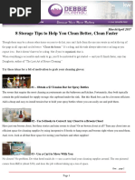 25+ Home Organization & Planning Ideas | PDF