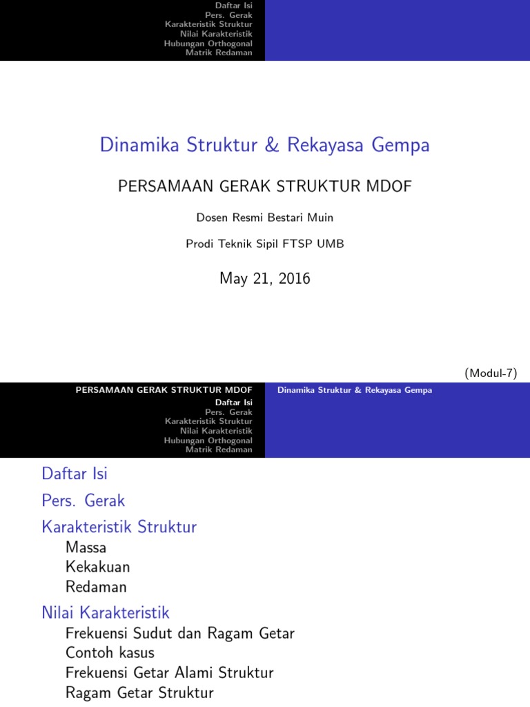 Modul7 PersMDOF | PDF