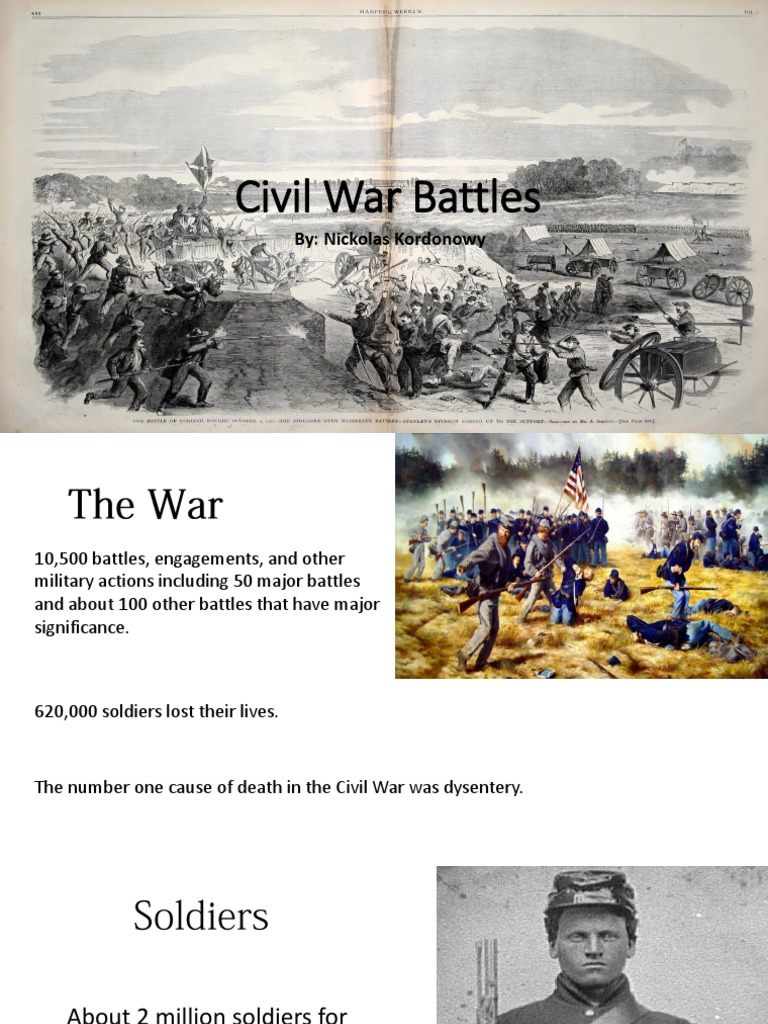 Key Civil War Battles Overview | PDF | History