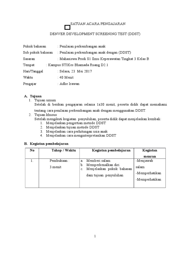 SAP DDST Microteaching | PDF