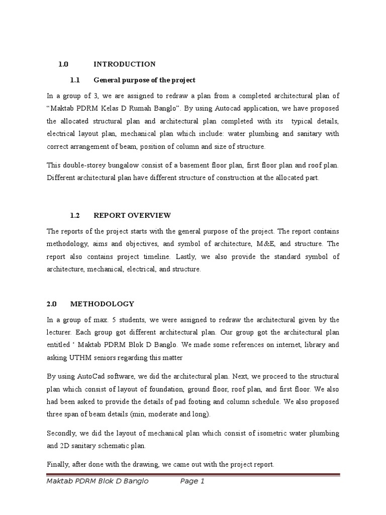 Report Projek | PDF | Design | Engineering