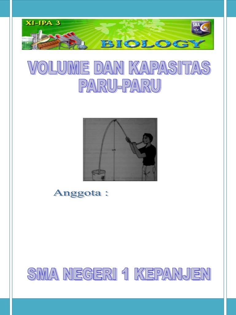 Volume Dan Kapasitas Paru-Paru | PDF