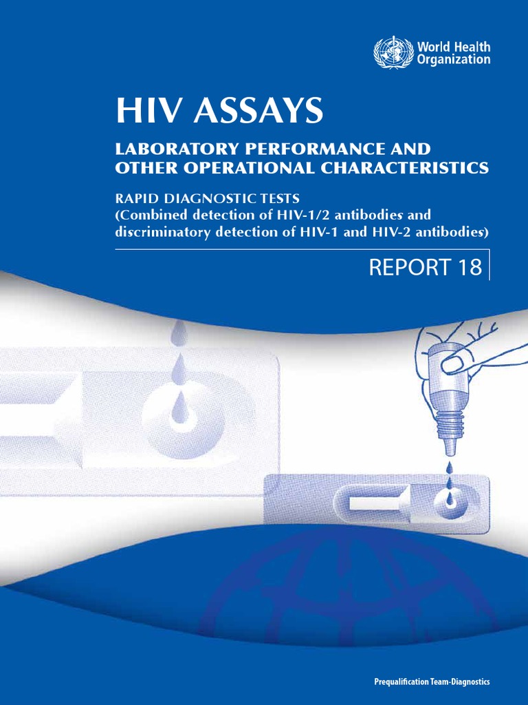Hiv Assay Report18 Final Version | PDF | Diagnosis Of Hiv/Aids | Assay