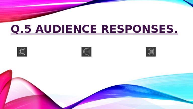 Audio Response | PDF