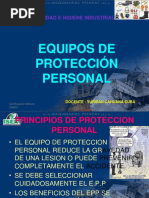 Equipos de Proteccion Personal EPP | PDF