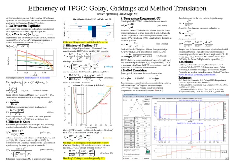 Poster Chromatography | PDF | Gas Chromatography | Chromatography