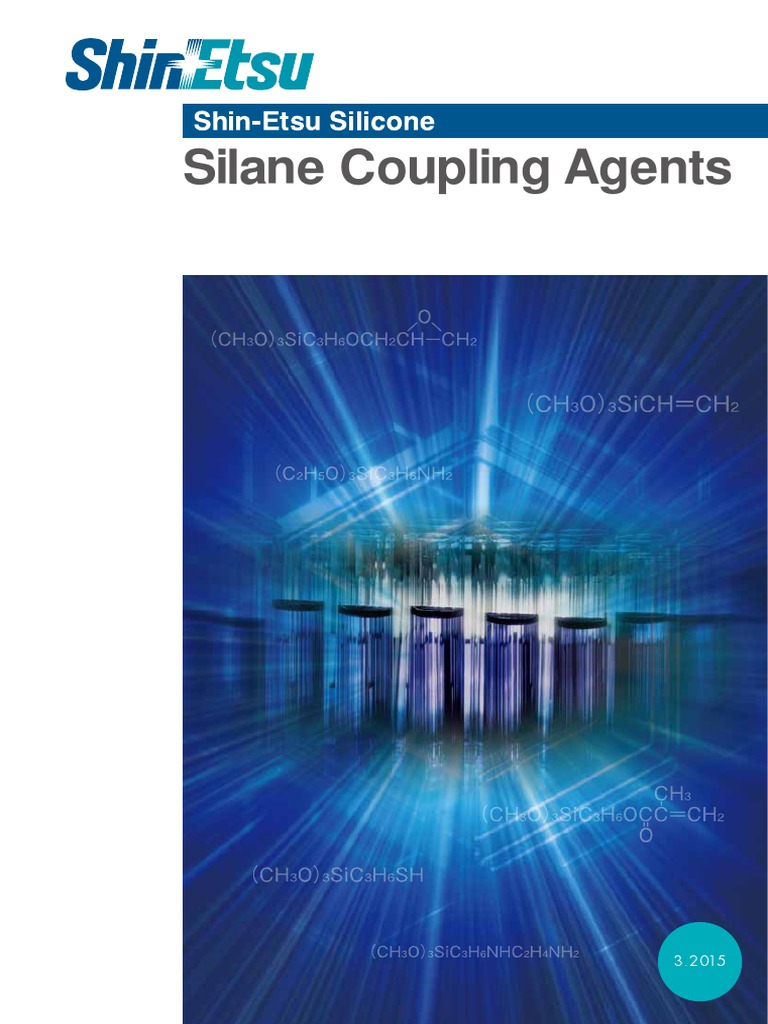 Shin-Etsu Silicone - Silane Coupling Agents PDF | PDF | Epoxy | Silicone