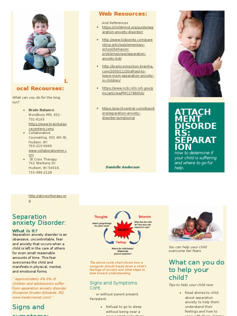 Brochure | PDF | Anxiety | Anxiety Disorder