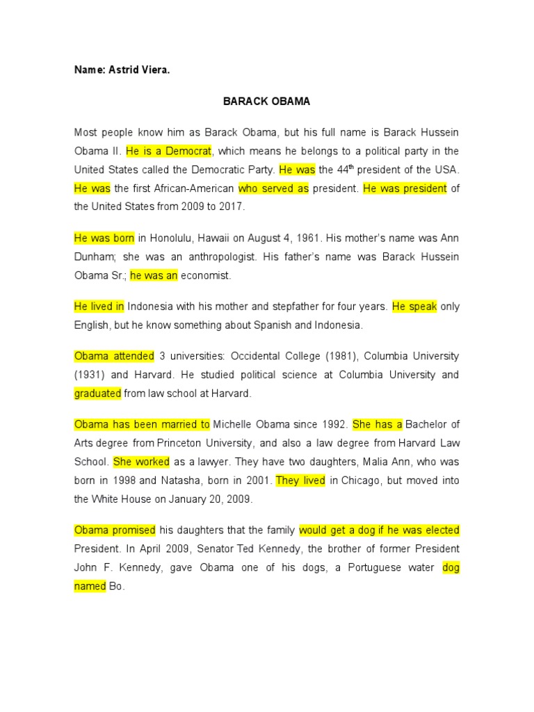 Barack Obama | PDF