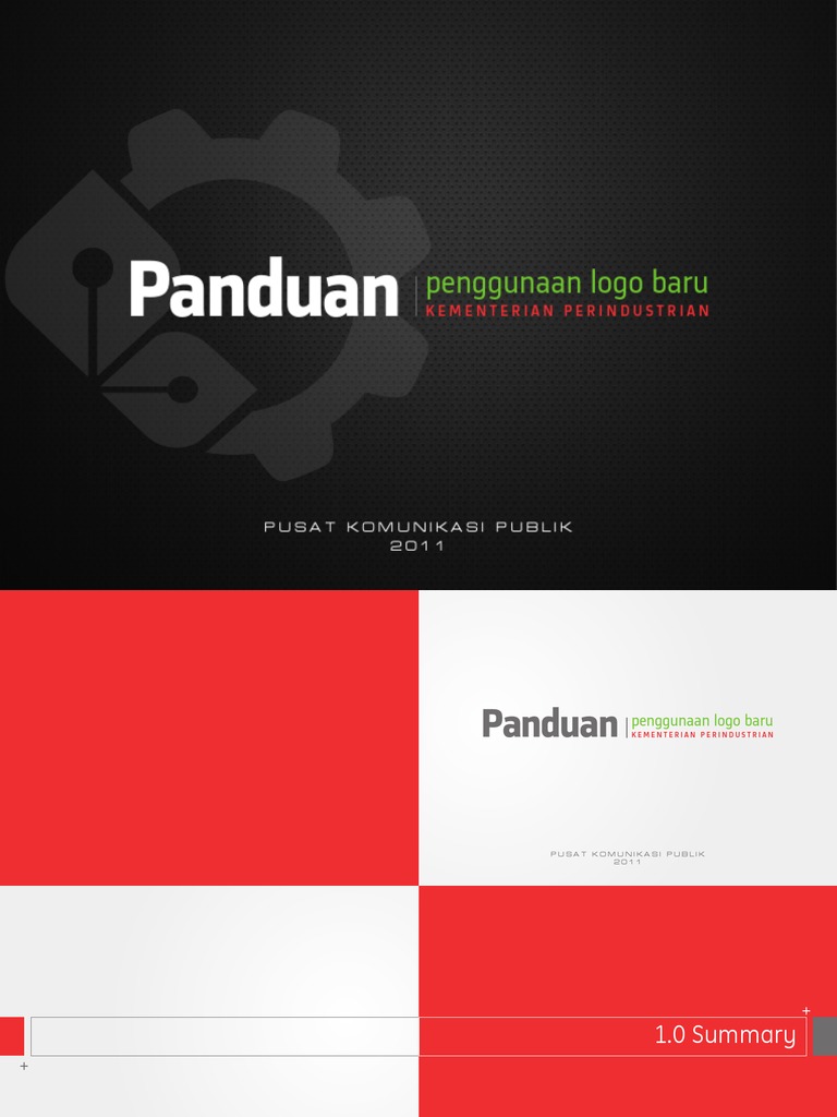 Panduan Penggunaan Logo Baru Kemenperin 2011 PDF | PDF
