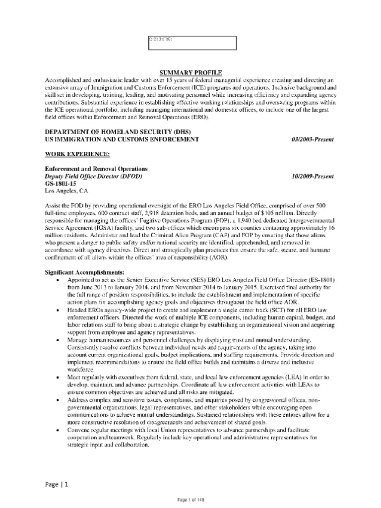 ICE Documents | U.S. Immigration And Customs Enforcement | American ...