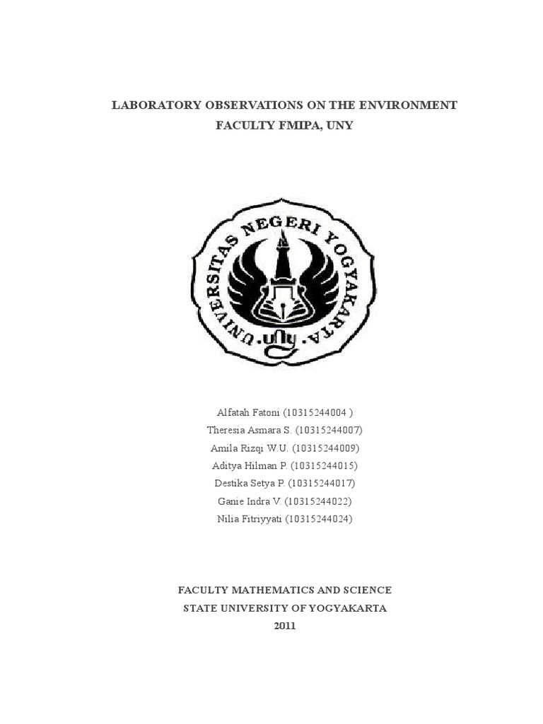 Observation Lab Mipa | PDF | Laboratories | Ventilation (Architecture)