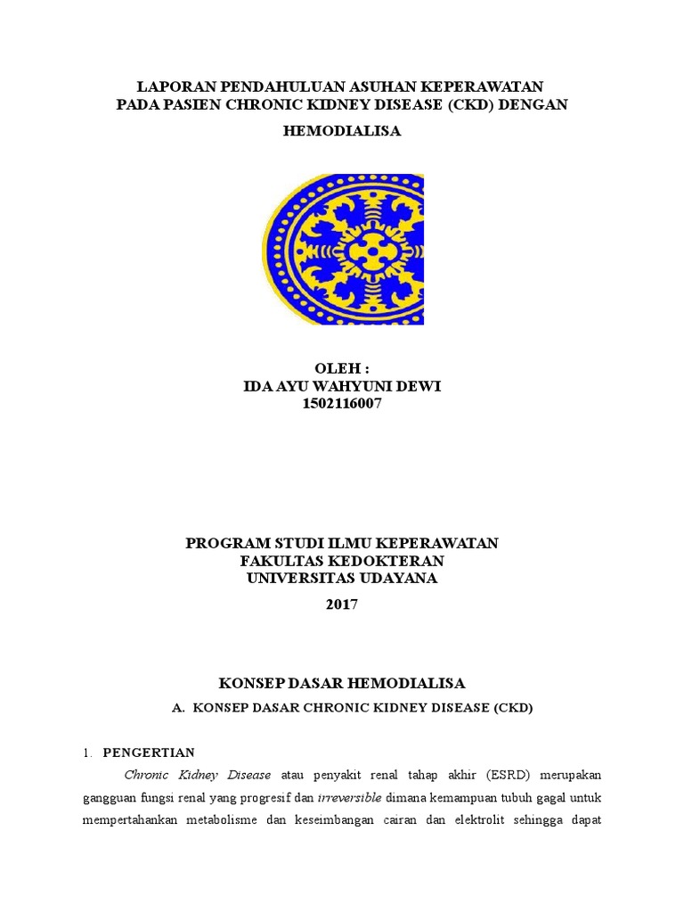 LP CKD Dengan HD | PDF