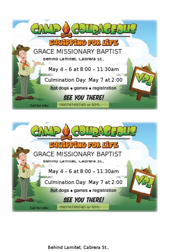 Invitation VBS | PDF