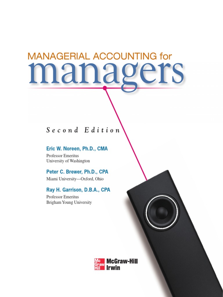 Managers: Managerial Accounting For | Download Free PDF | Management ...