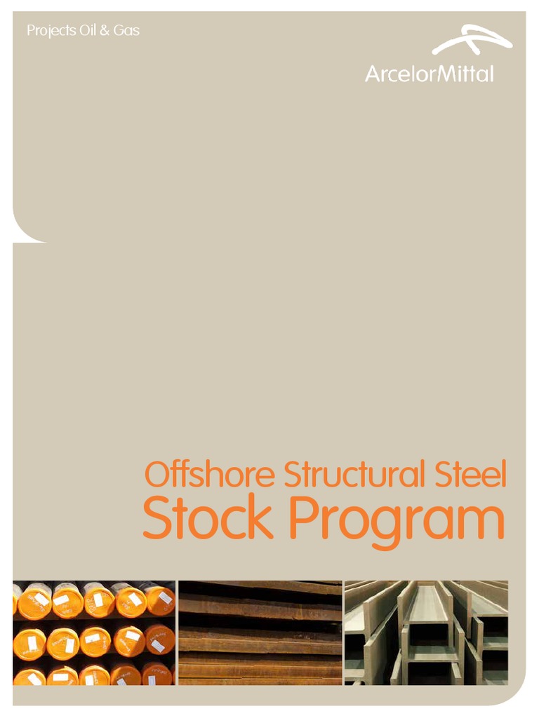 ArcelorMittal Offshore Structural Steel Stock Program | PDF | Pipe ...