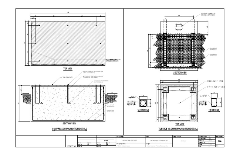 Top View Section View: CHB Perimeter Walls To Serve As A Catch Basin ...