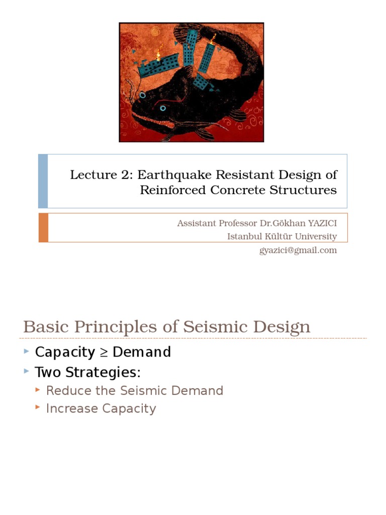 Lecture 2: Earthquake Resistant Design of Reinforced Concrete ...